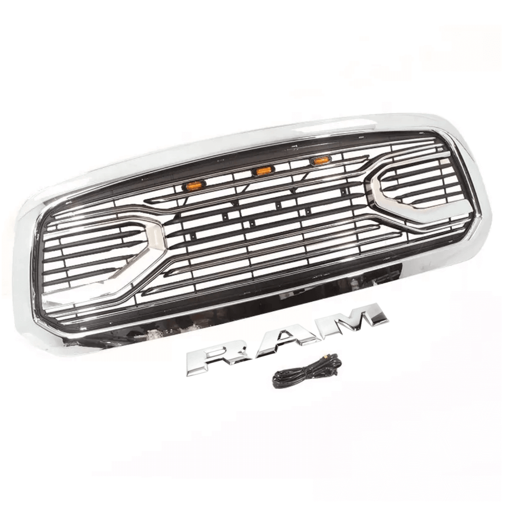 2014-2018 Dodge RAM 1500 Grill Chrome Big Horn Style