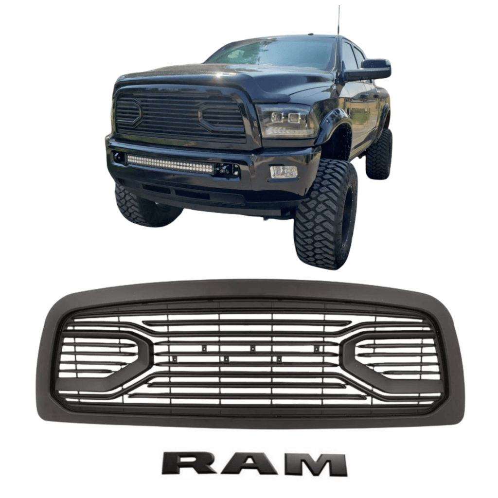 Dodge RAM 2500 3500 Grill 2010-2019 Big Horn With Letters