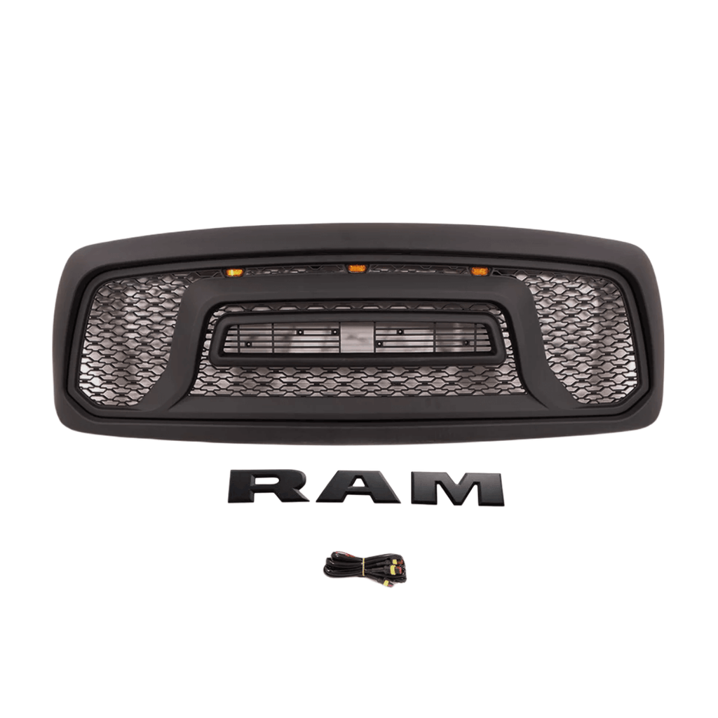 2002 2003 2004 2005 Dodge Ram 1500 Grill With Letters & LED