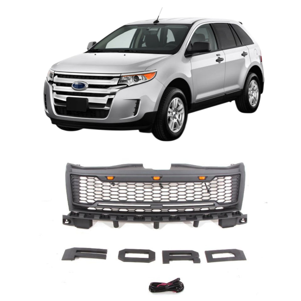 Ford Edge Grill 2007-2011 W/ LED Lights & Letters