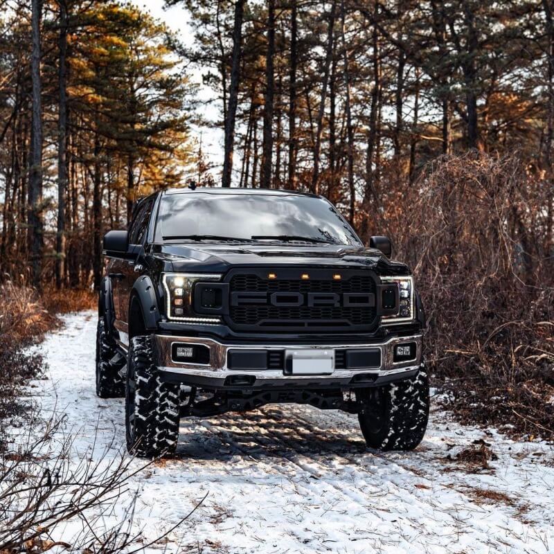Ford F150 Grill 2018 2019 2020 Raptor Style Upper Hood