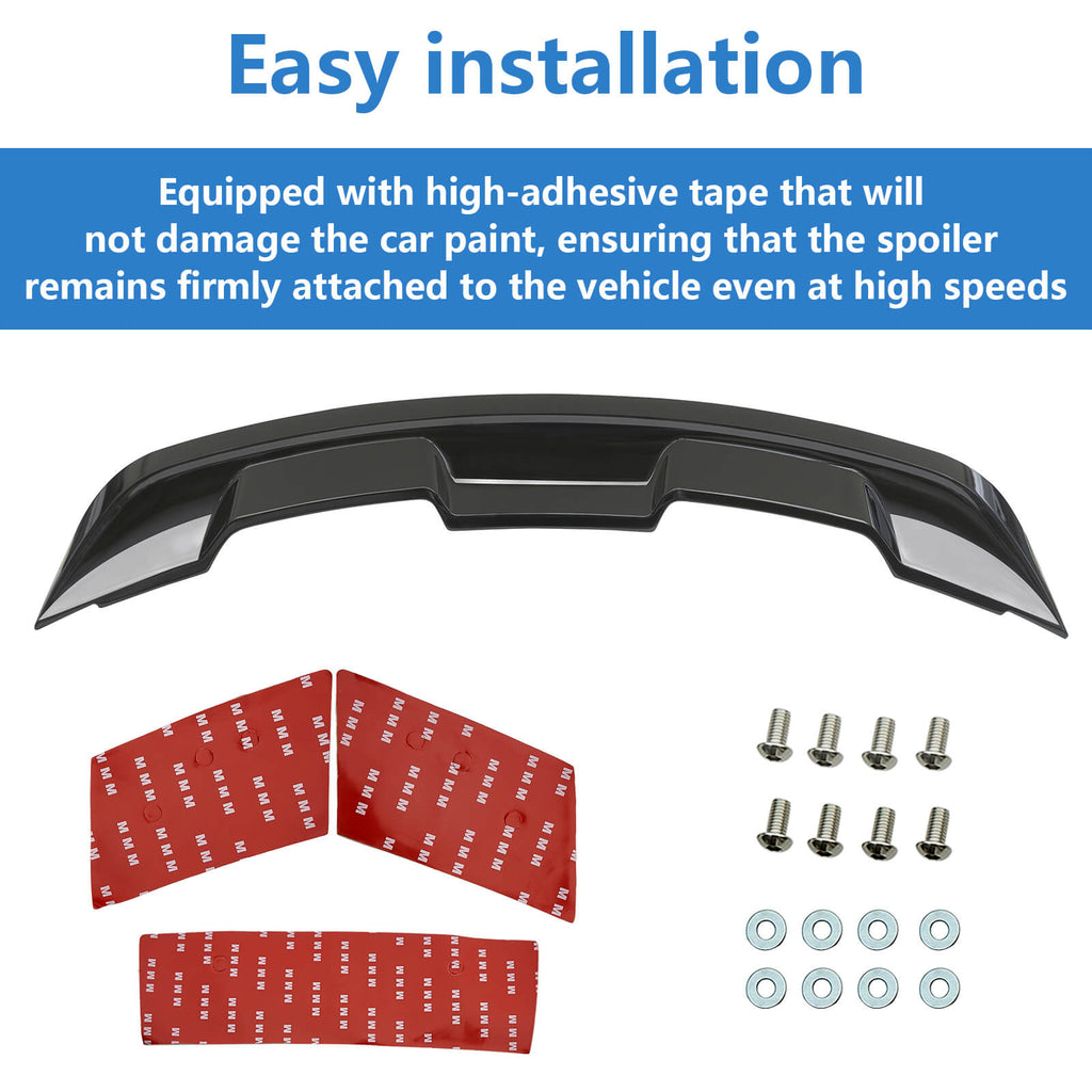 Ford Mustang Rear Spoiler 2015-2024 2 Door Coupe GT350 GT500 Style V6