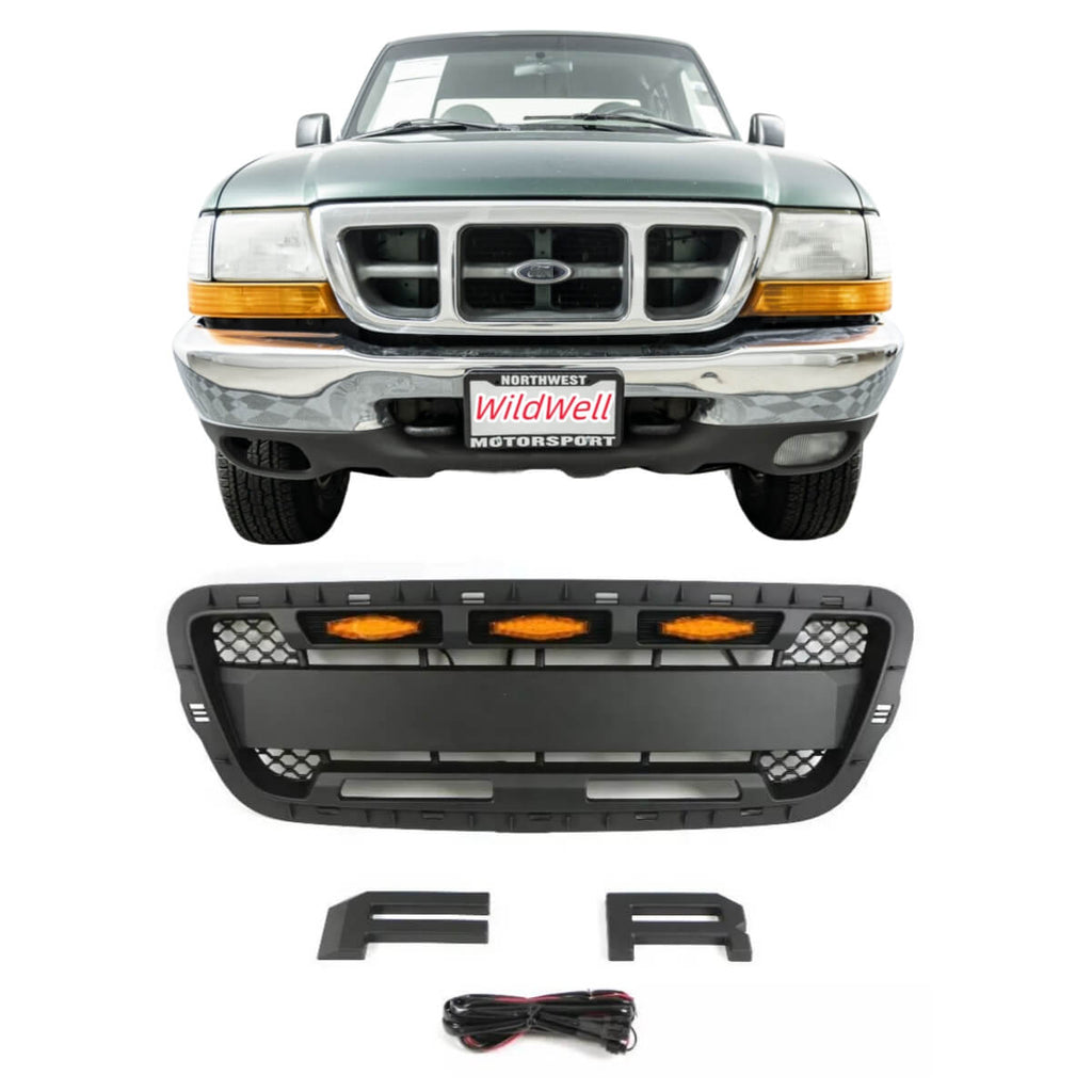 Ford Ranger Grill 2001 2002 2003 Raptor Style