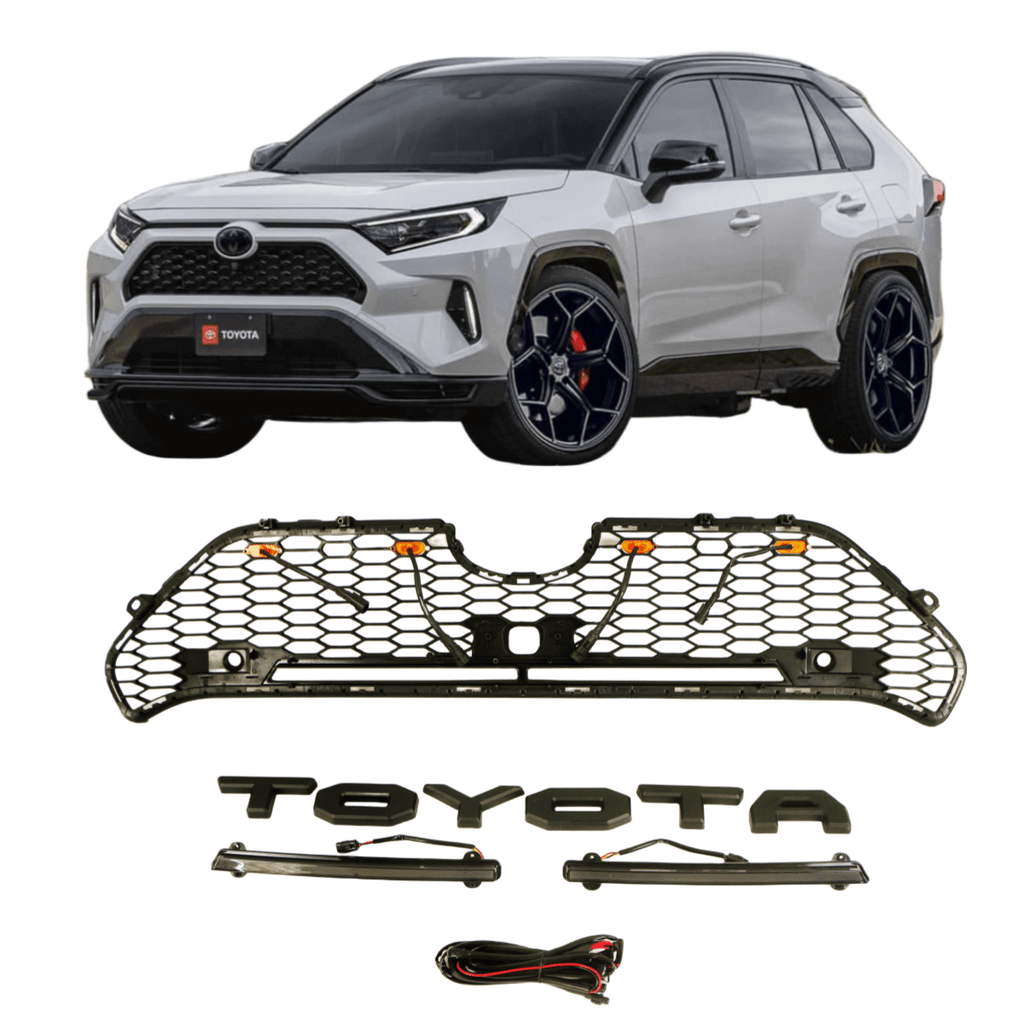 Toyota RAV4 Grill 2019-2024 With LED