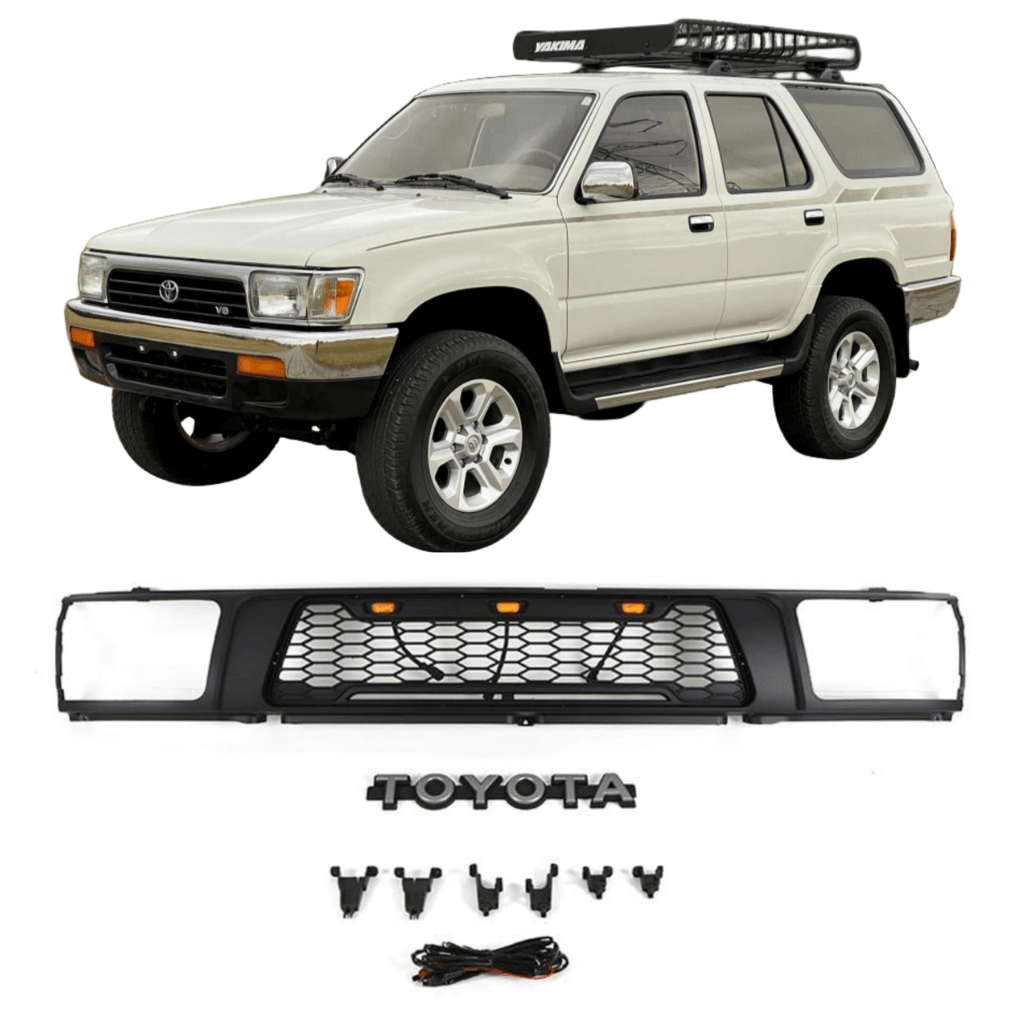 1992-1995 Toyota 4runner Grill With Lights and Letters