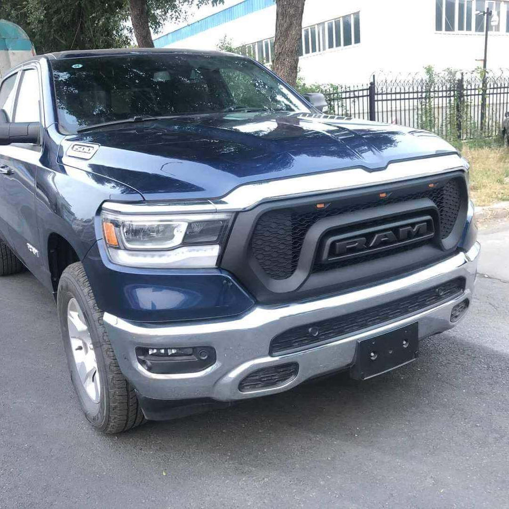 Dodge Ram 1500 Grill 2019 2020 2021 W/LED&Letters