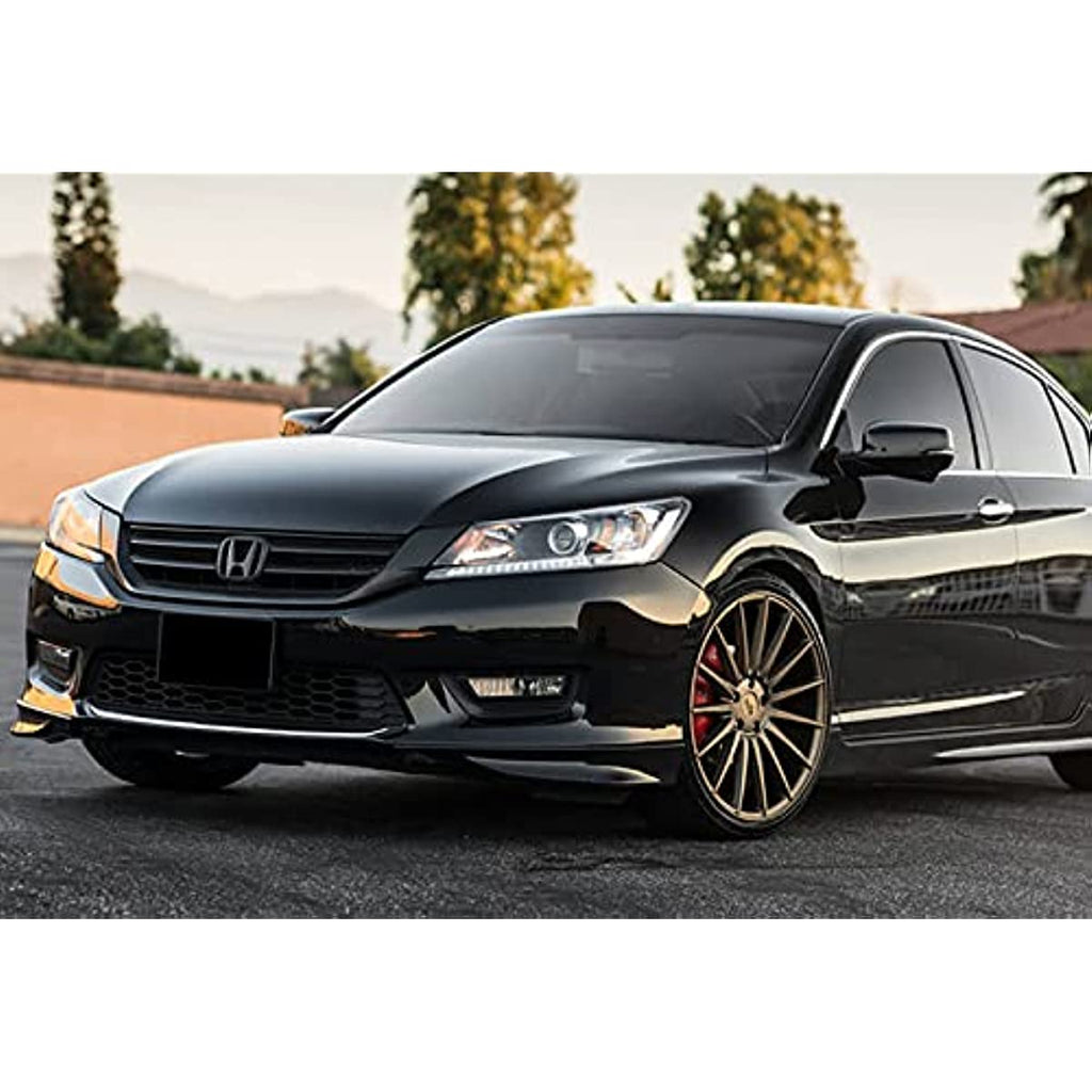 Front Lip compatible with 2013-2015 Honda Accord 4-DOORSedan Only (HF