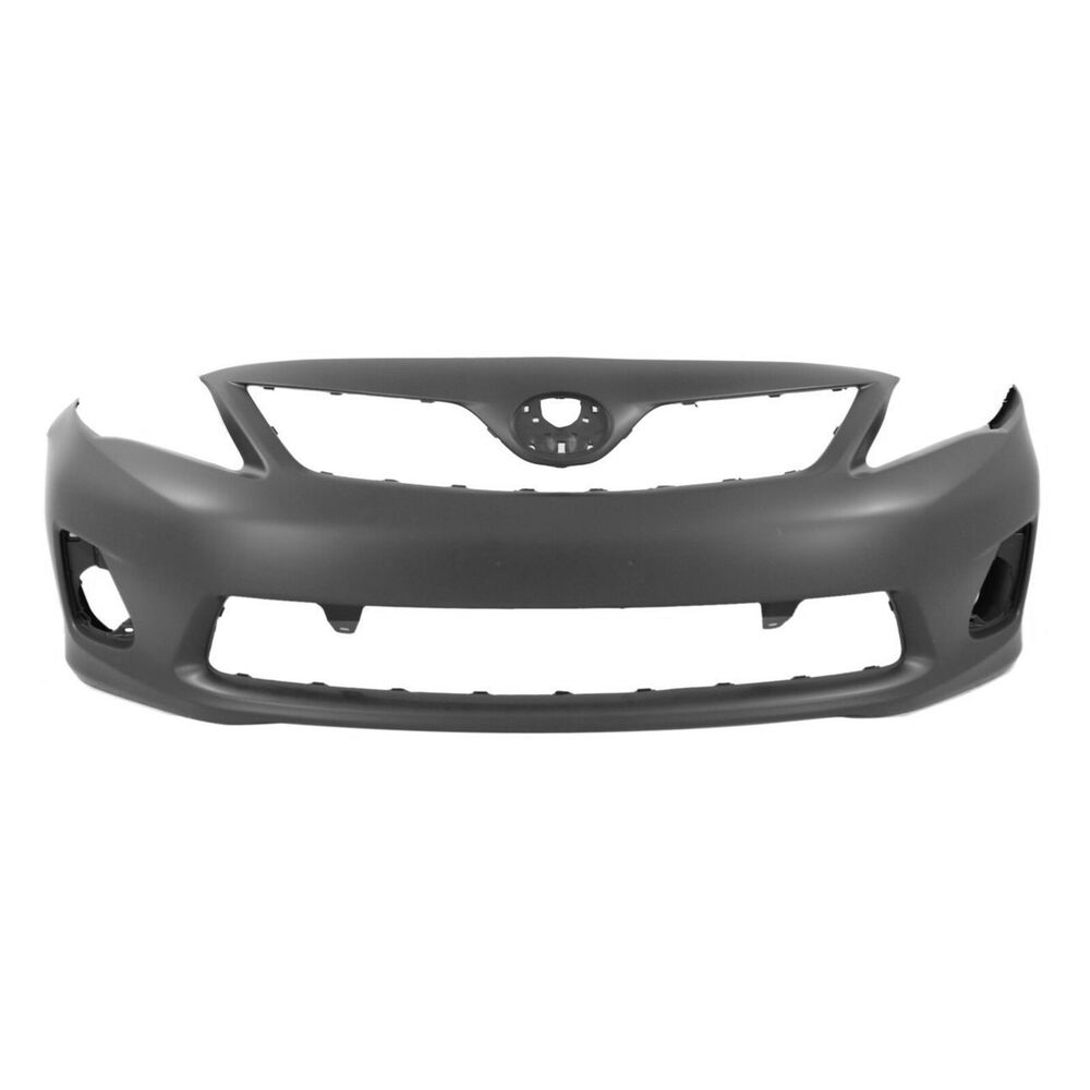 NEW Primered - Front Bumper Cover Fascia for 2011 2012 2013 Toyota Co