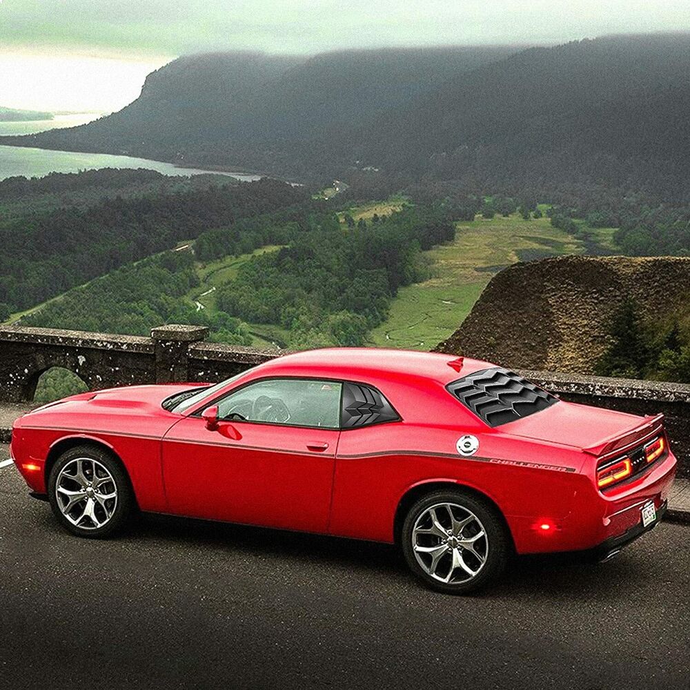 Dodge Challenger 2008-2021 Rear and Side Window Louvers Sun Shade Cov