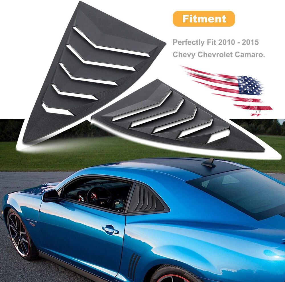 Chevrolet Camaro 2010~2015 Side Window Louvers Sun Shade Cover