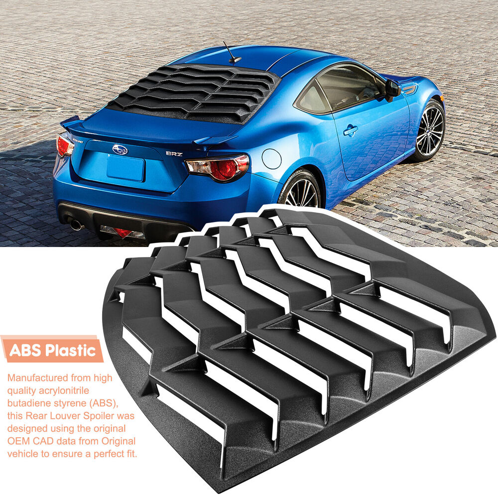 Toyota 86/Subaru BRZ/Scion FR-S 2013-2020 Rear Window Louver Sun Shad