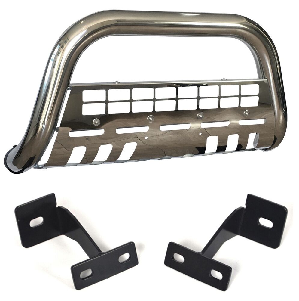 1999-2002 Toyota 4Runner chrome Push Bull Bar in Stainless Steel Bump