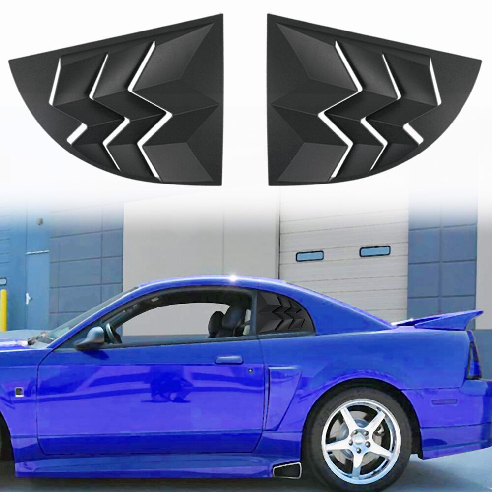 Ford Mustang 1999-2004 Rear+Side Window Louvers Winsheild Cover GT St